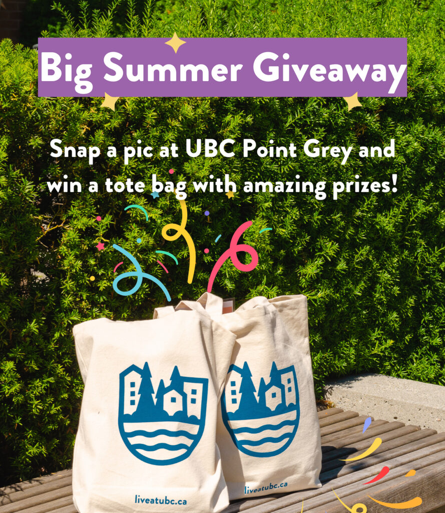 Big Summer Giveaway! Win amazing prizes by taking a pic at UBC Point ...